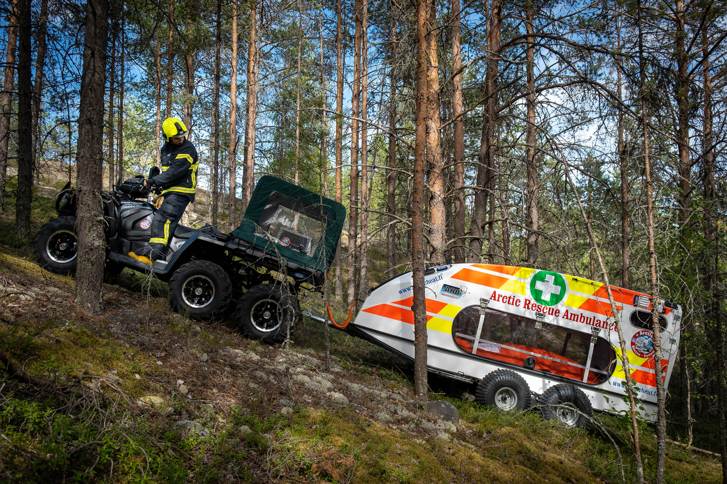 Arctic Rescue Ambulance – Arctic Rescue System Oy